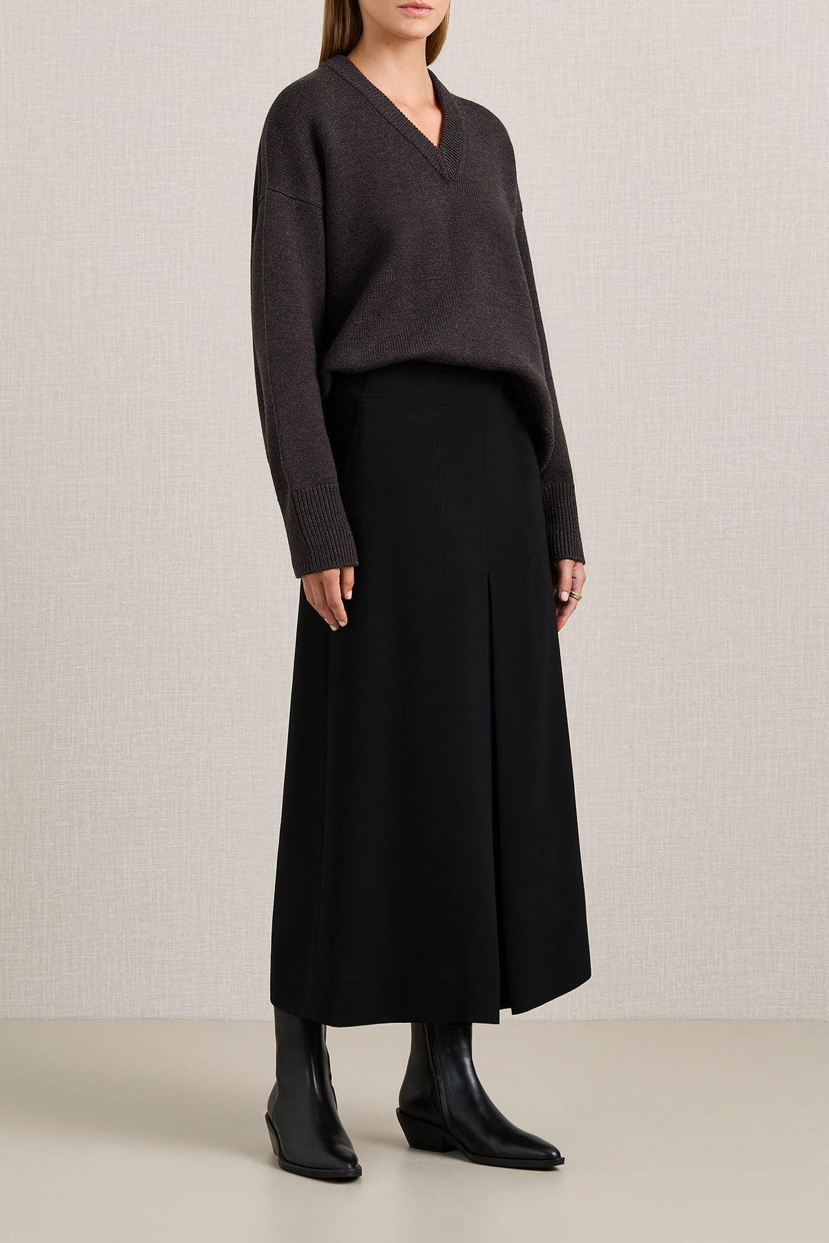 Heller Skirt in Black | Denim Iniquity