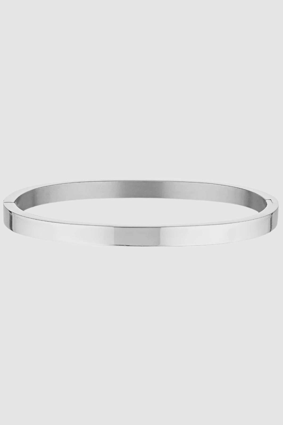 Porter Dylan Bangle Plain in Silver | Denim Iniquity